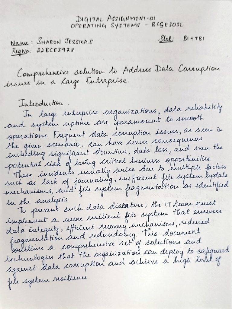 Osss | PDF | Operating System Technology | Computer Data Storage