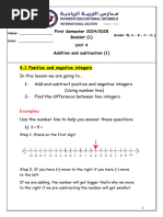 Grade 7 Mathematics | PDF | Mean | Summation
