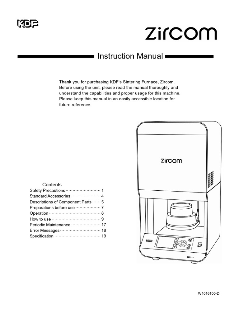 Zircom_Instruction_Manual_English-D_2020-March | PDF | Celsius | Ac ...