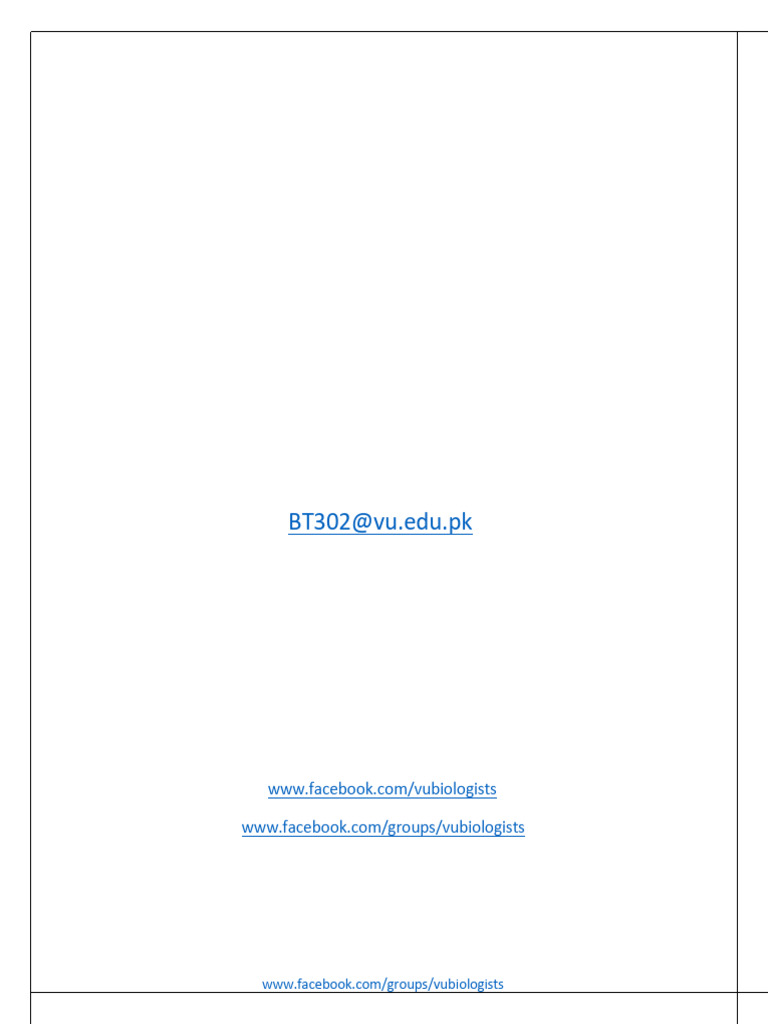BT302 Solved Current Papers | PDF | Immune System | Lymphocyte