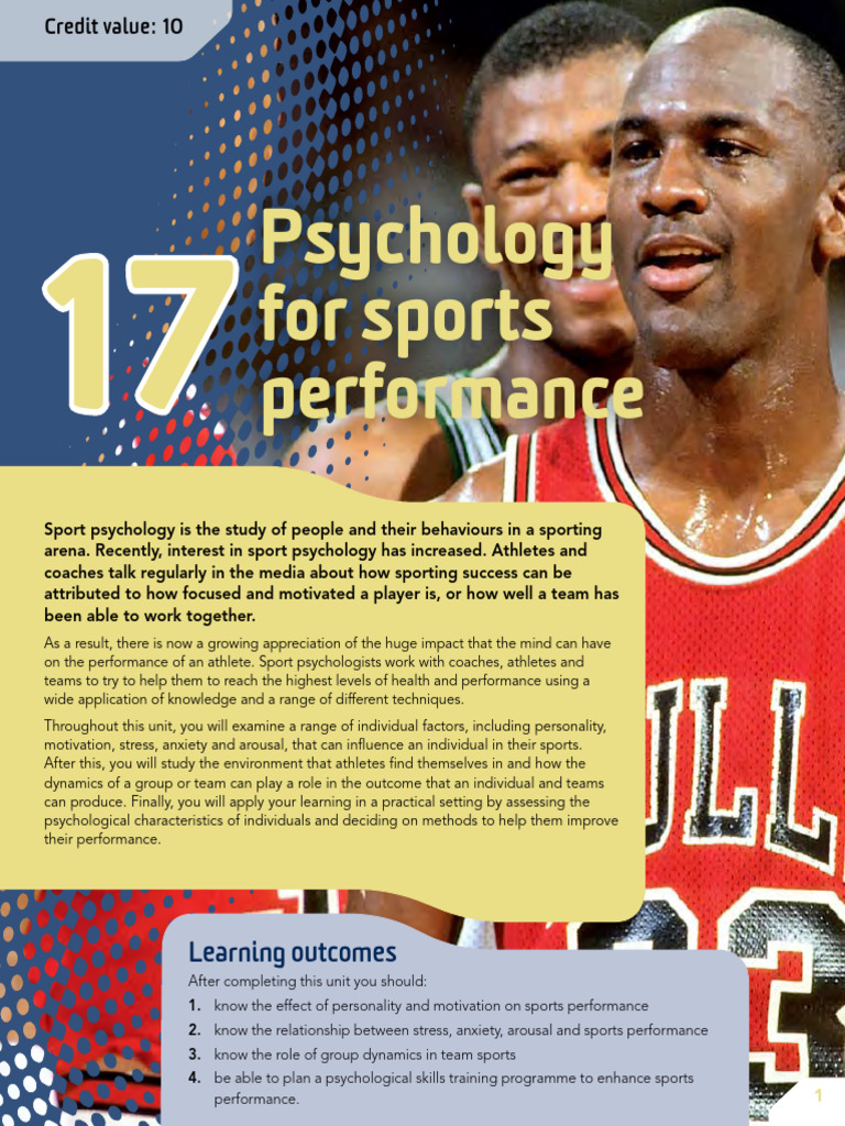 Sports and Exercise Psychology | PDF | Motivation | Motivational
