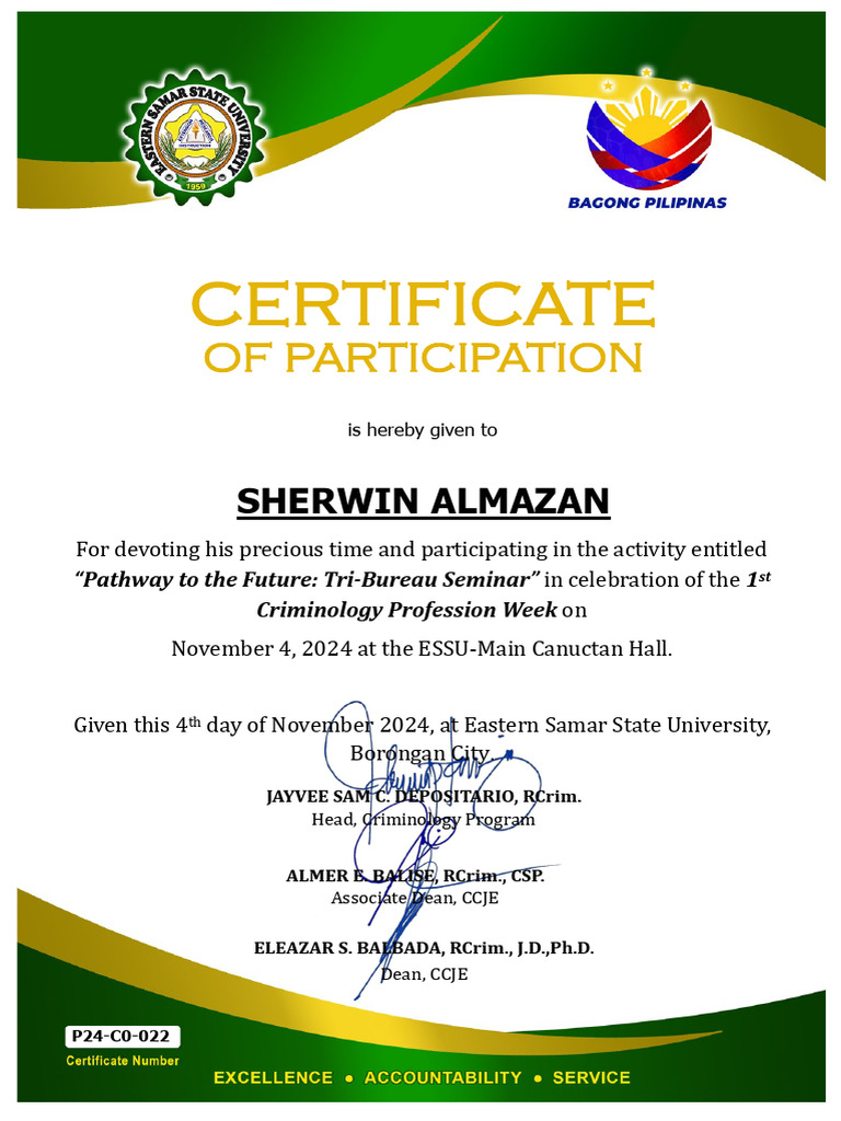 4c Tri Bureau Certificates Boys | PDF