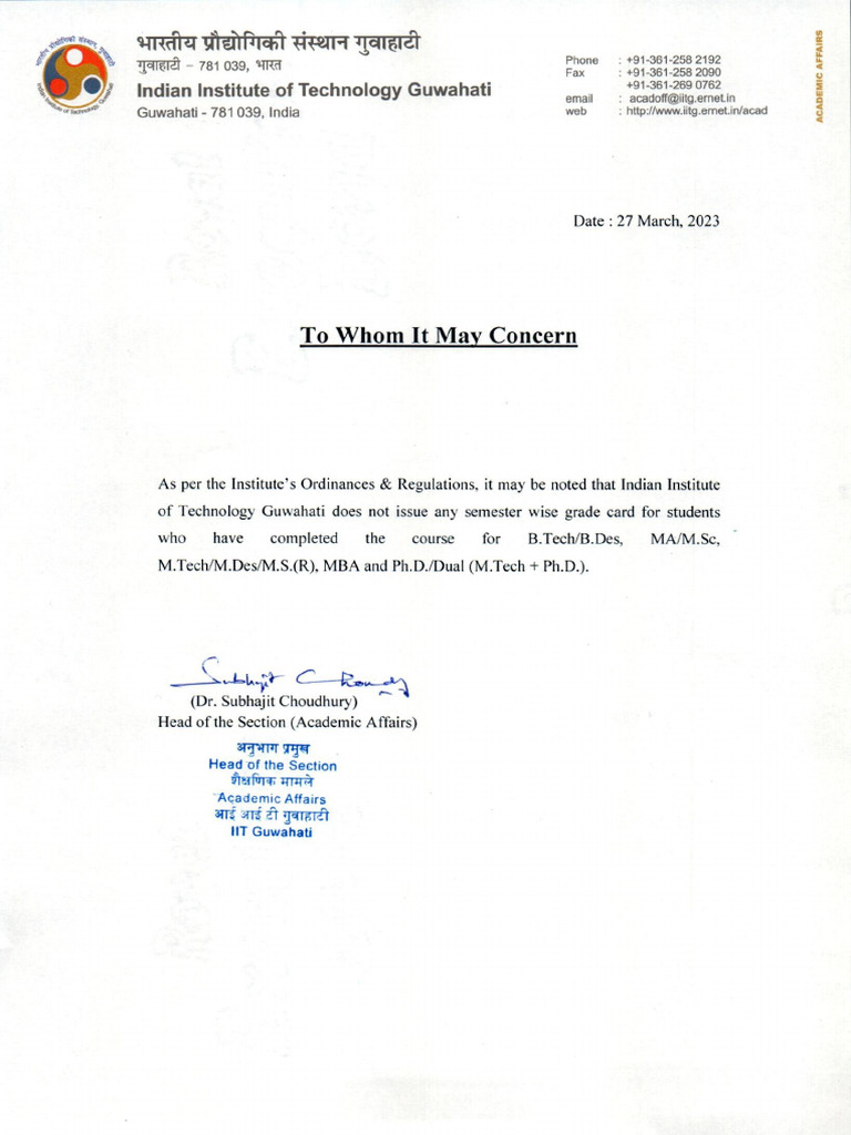 Nose M Wise Grade Card | PDF