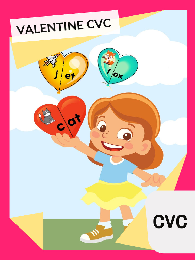 Valentine CVC and ABC Activities | PDF