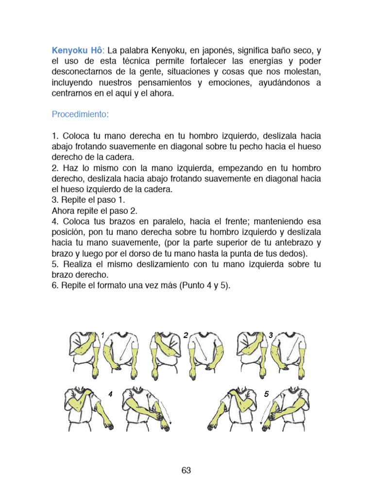 Técnica Kenyoku Hô para Reikidokas | PDF