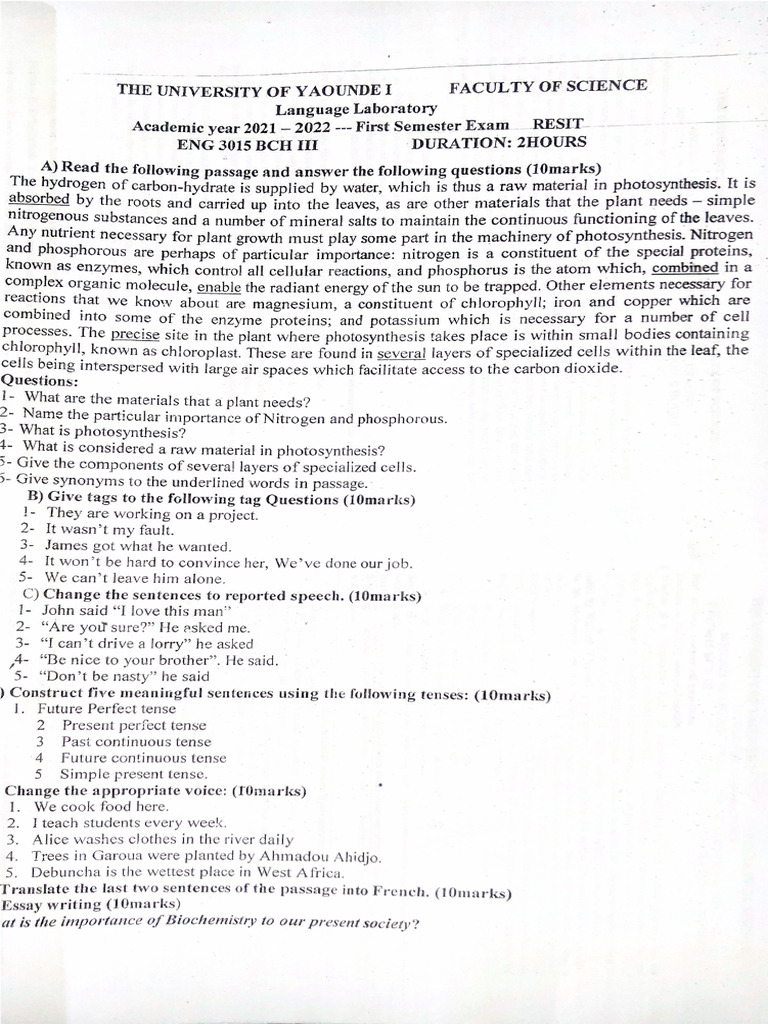 Anciens Sujets | PDF