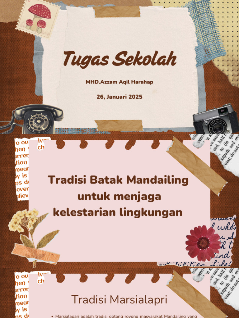 Tradisi Batak Mandailing dan Lingkungan | PDF