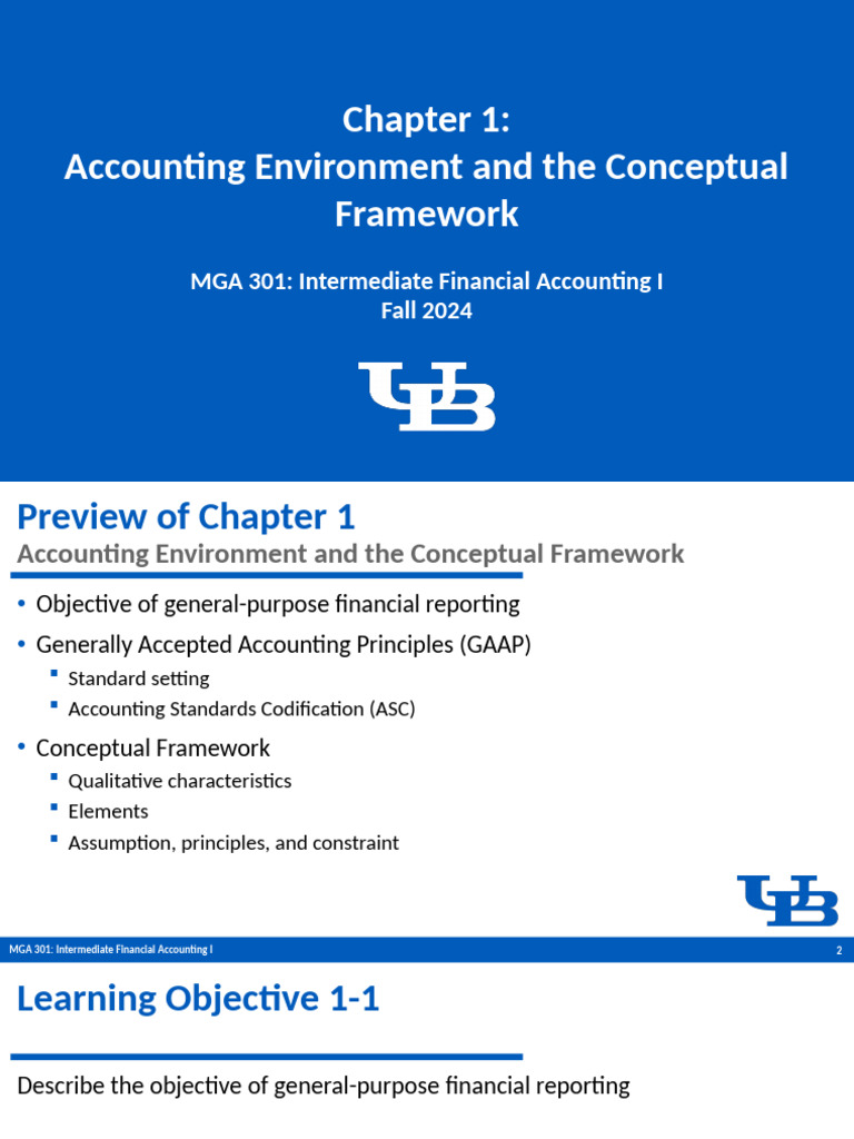 MGA Chapter 1 Slides | PDF | Generally Accepted Accounting Principles ...