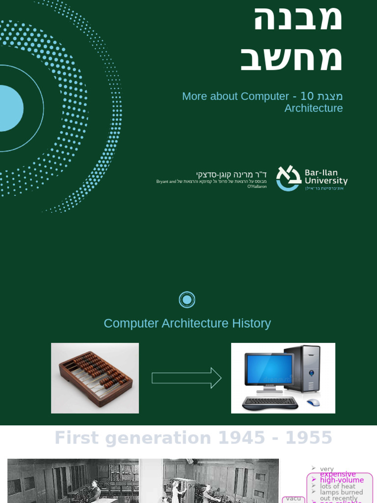 Computer Architecture Evolution Overview | PDF | Graphics Processing Unit | Computer Program