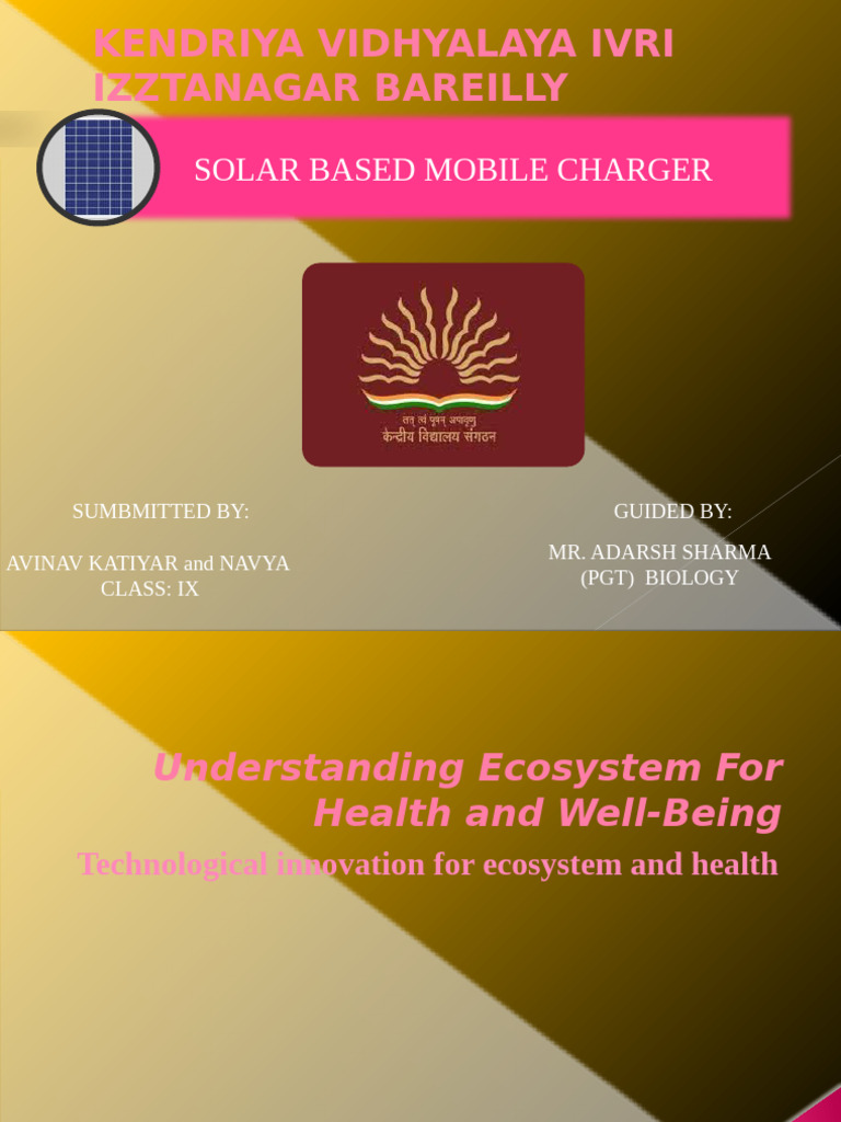 Kendriya Vidhyalaya Ivri Izztanagar Bareilly-2 | PDF | Photovoltaics | Solar Cell