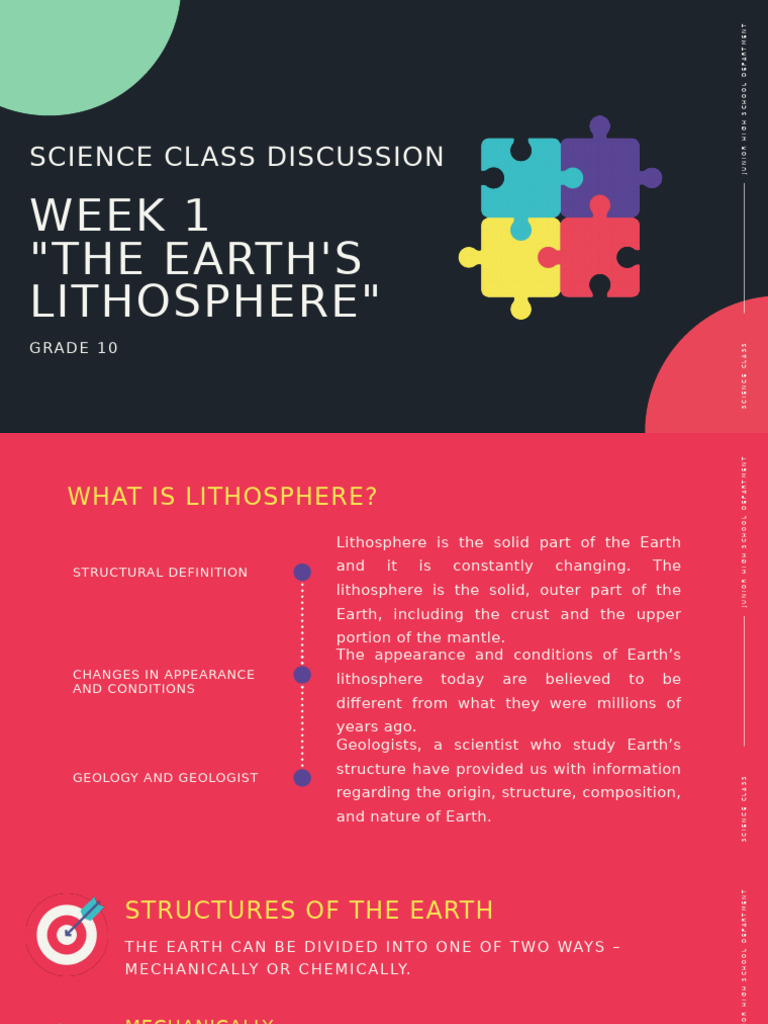 Science 10 Lesson 1.1 | PDF | Plate Tectonics | Earth