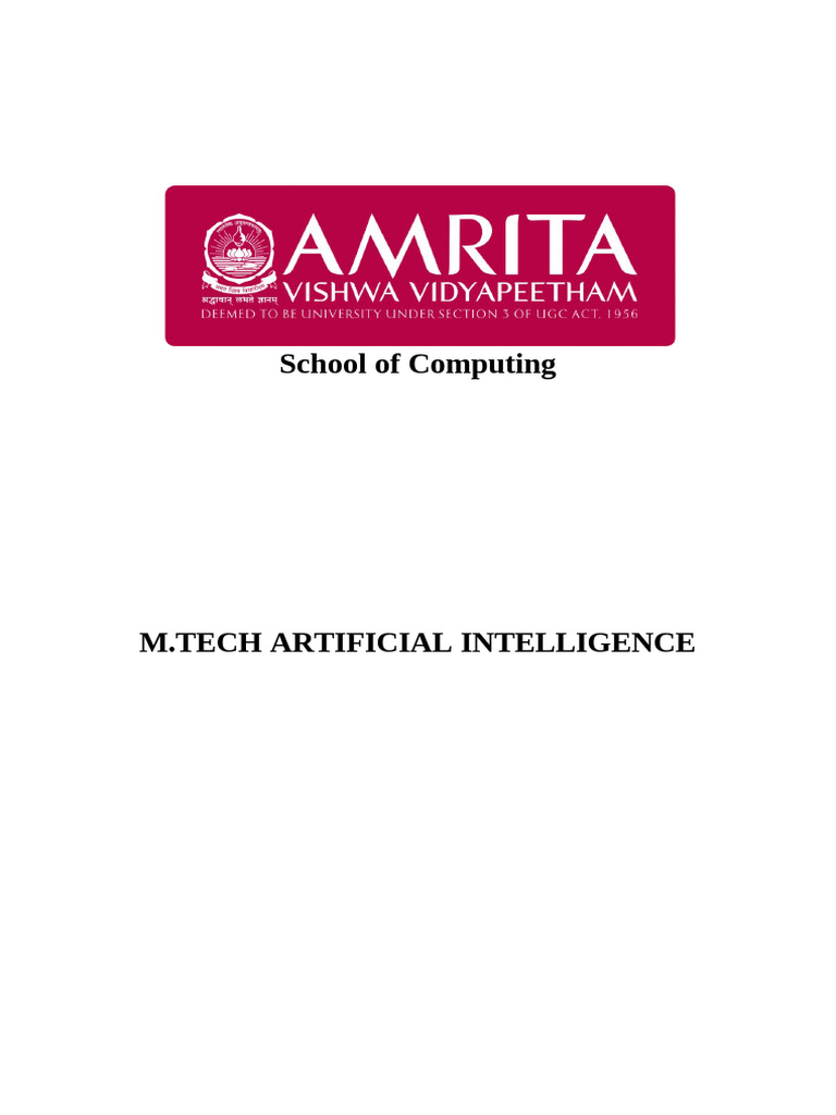m-tech-artificial-intelligence-curriculum-syllabus-2024 | PDF ...