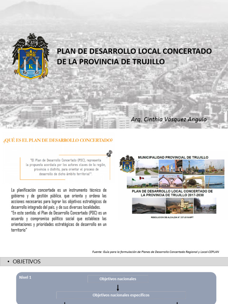 Mpt. Plan de Desarrollo Concertado | PDF | Sustentabilidad | Agua