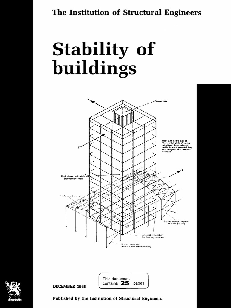 Stability of Buildings | PDF | Structural Load | Civil Engineering
