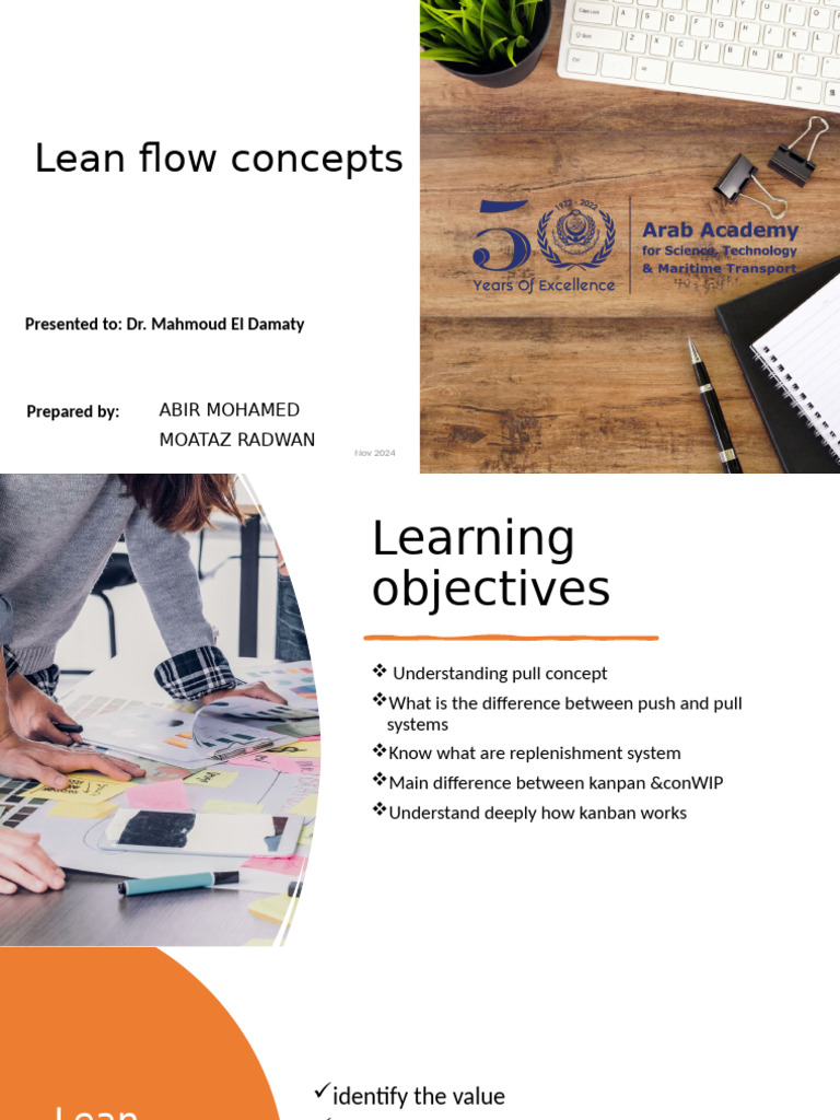 Lecture 7 - Lean Flow Concepts - Final | PDF | Inventory | Business