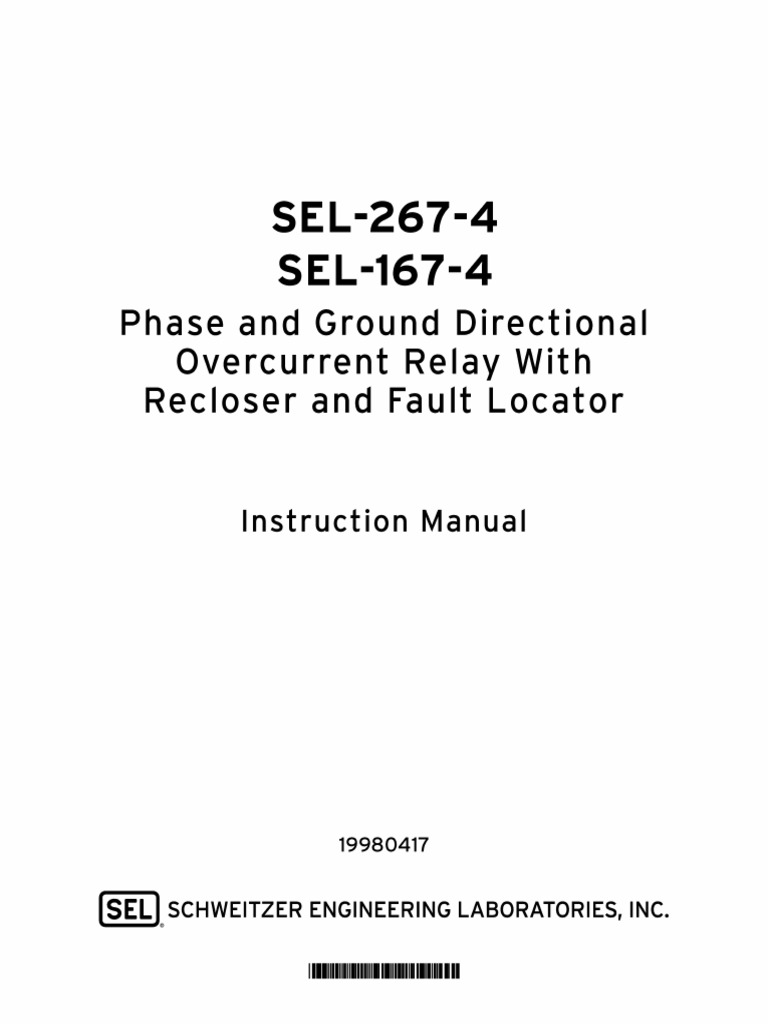 167-4_IM_19980417 | PDF | Relay | Electrostatic Discharge