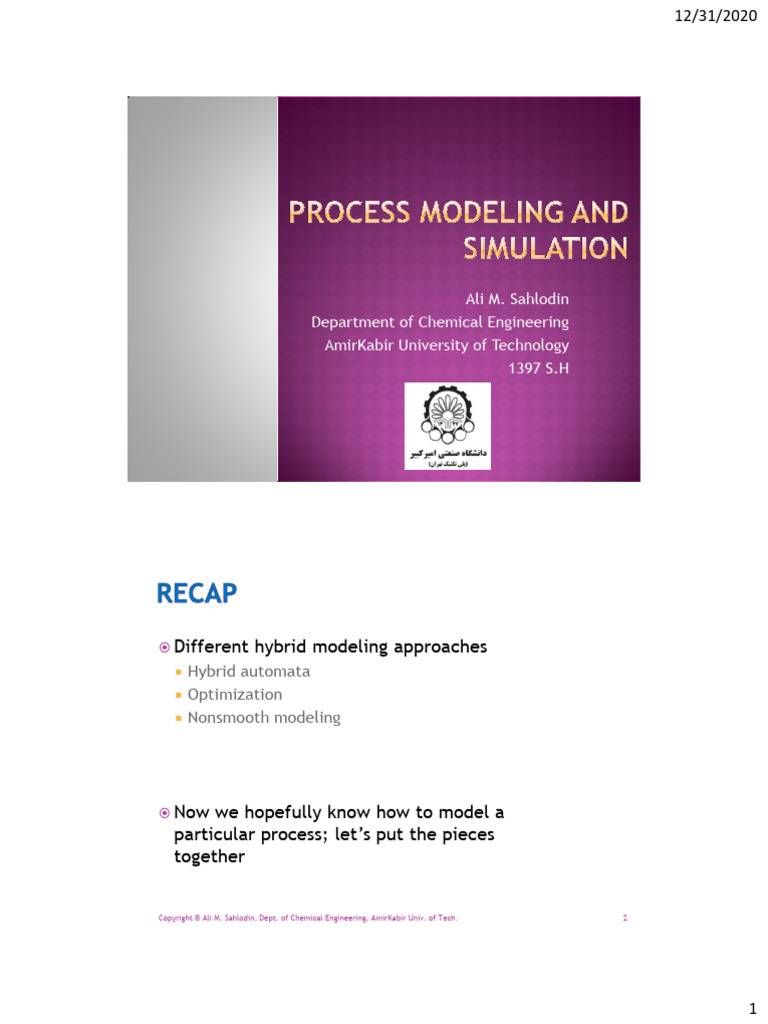 Modeling Simulation Lecture18 | PDF | Computer Science | Applied Mathematics
