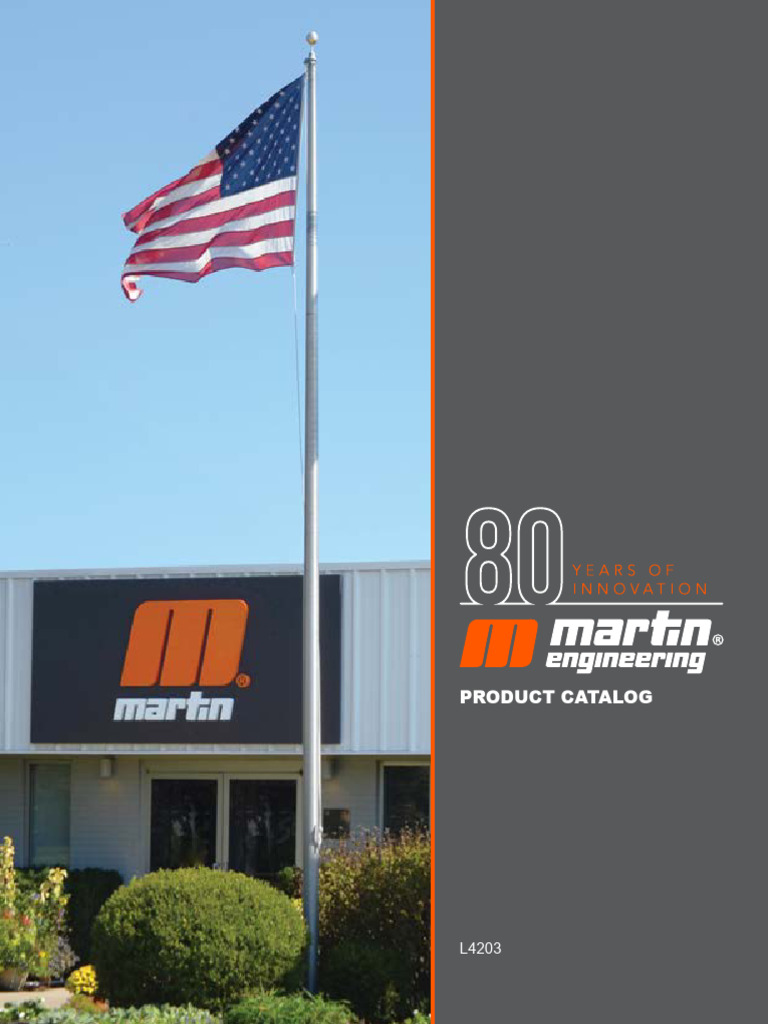 Martin® Engineering PRODUCT CATALOG "L4203" (Martin Engineering Co ...