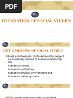 Historical Development of Social Studies | PDF | Curriculum | Teachers