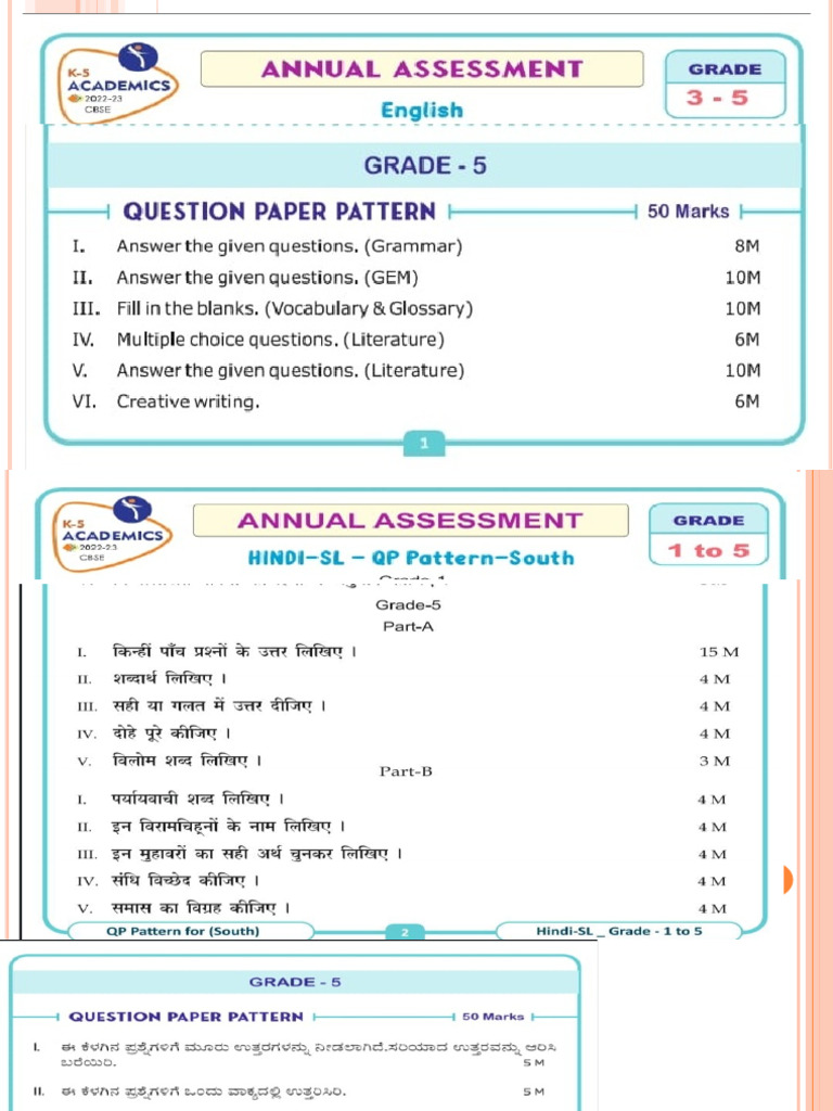 QPP of Grade 5 | PDF