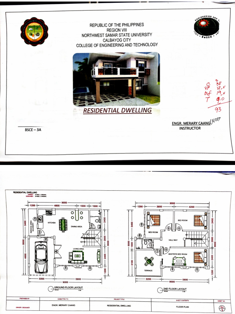 Design of Two Storey Residential Dwelling | PDF