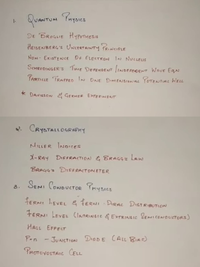 Copy of PHY IMP FINAL | PDF