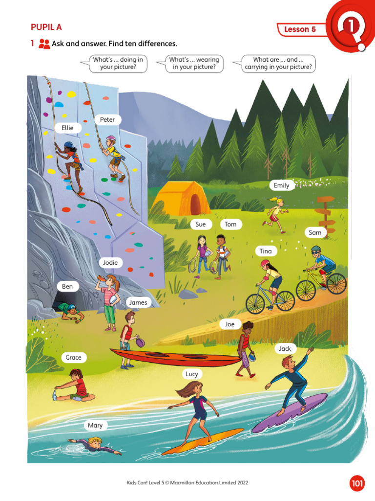 Pupil S Book Cut Outs Unit 1 | PDF