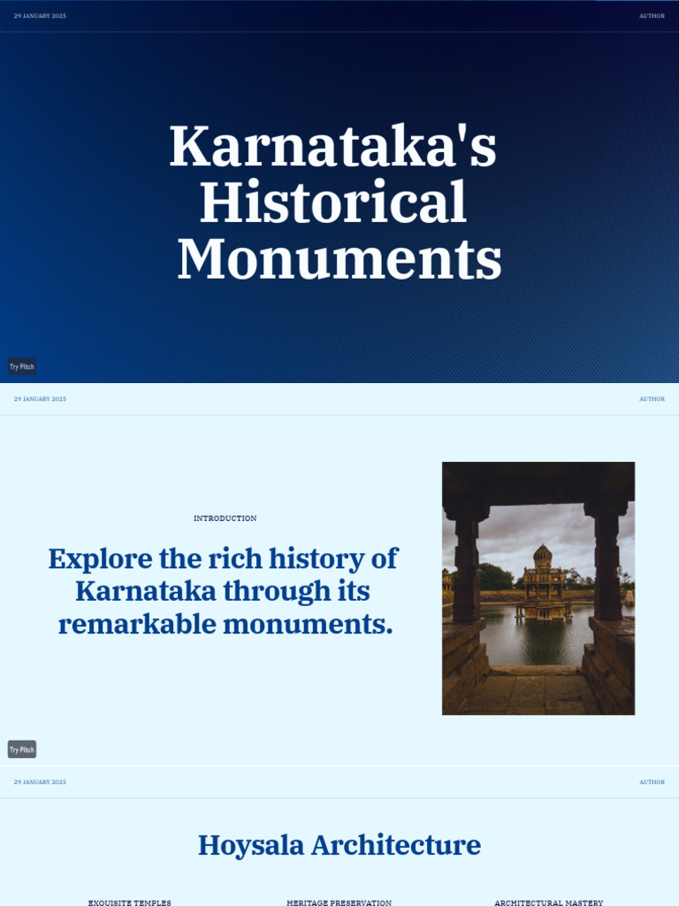 Karnataka's Historical Monuments | PDF