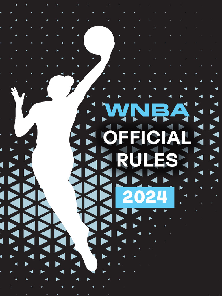 2024 WNBA Rule Book FINAL | PDF | Sports | Team Sports