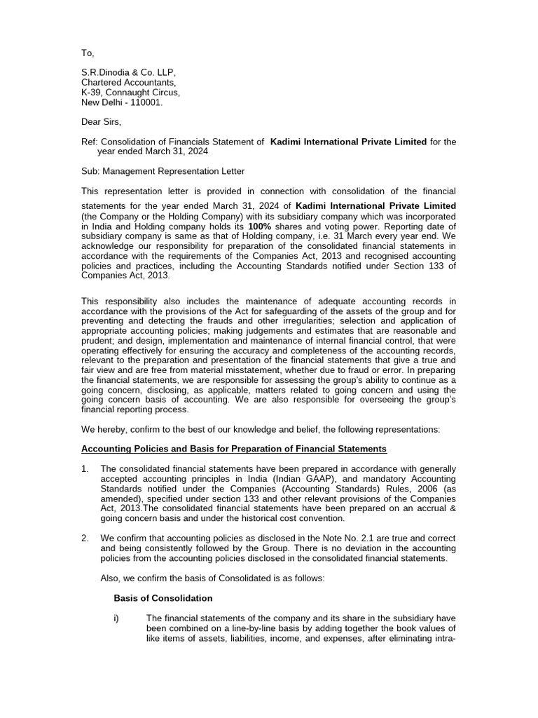 Kipl Mrl Conso | PDF | Balance Sheet | Financial Statement