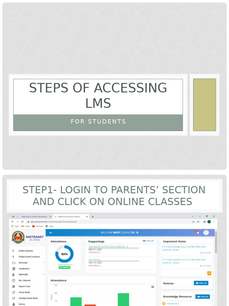 LMS for Students (1) | PDF