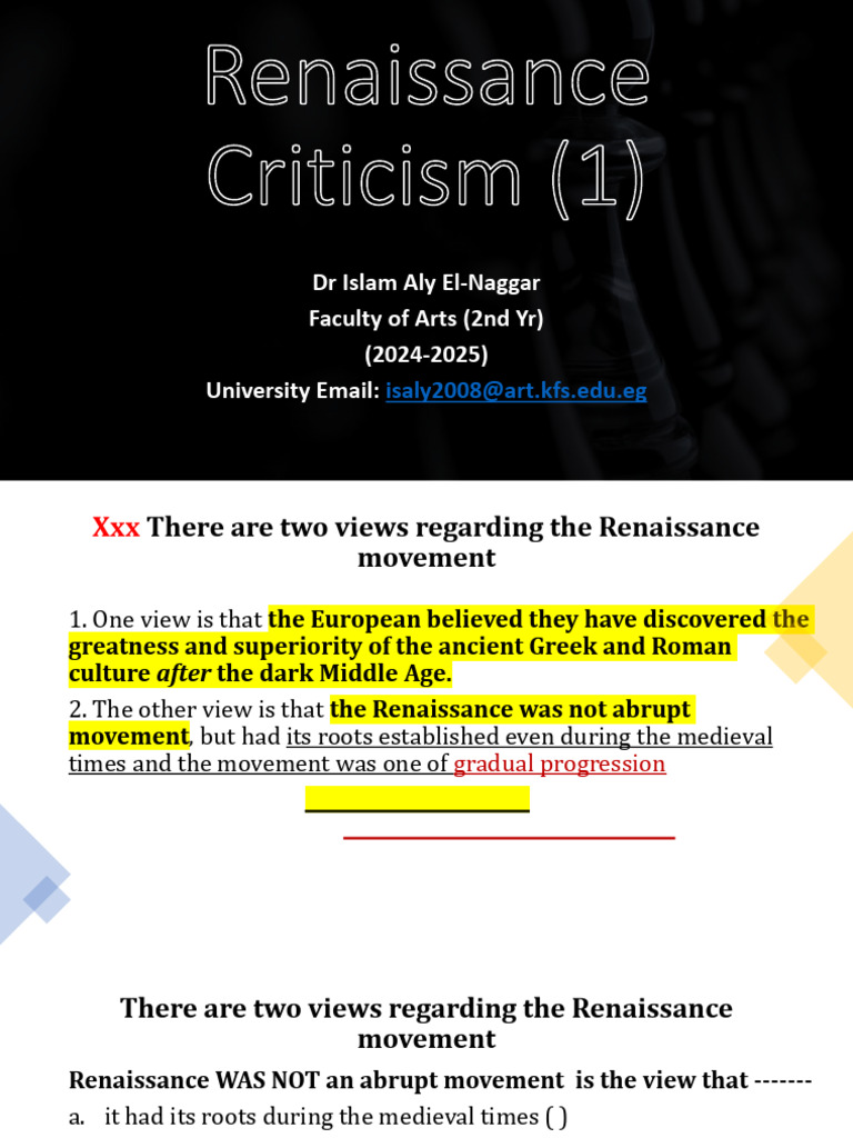 Origins of Renaissance Humanism | PDF | Humanism | Renaissance