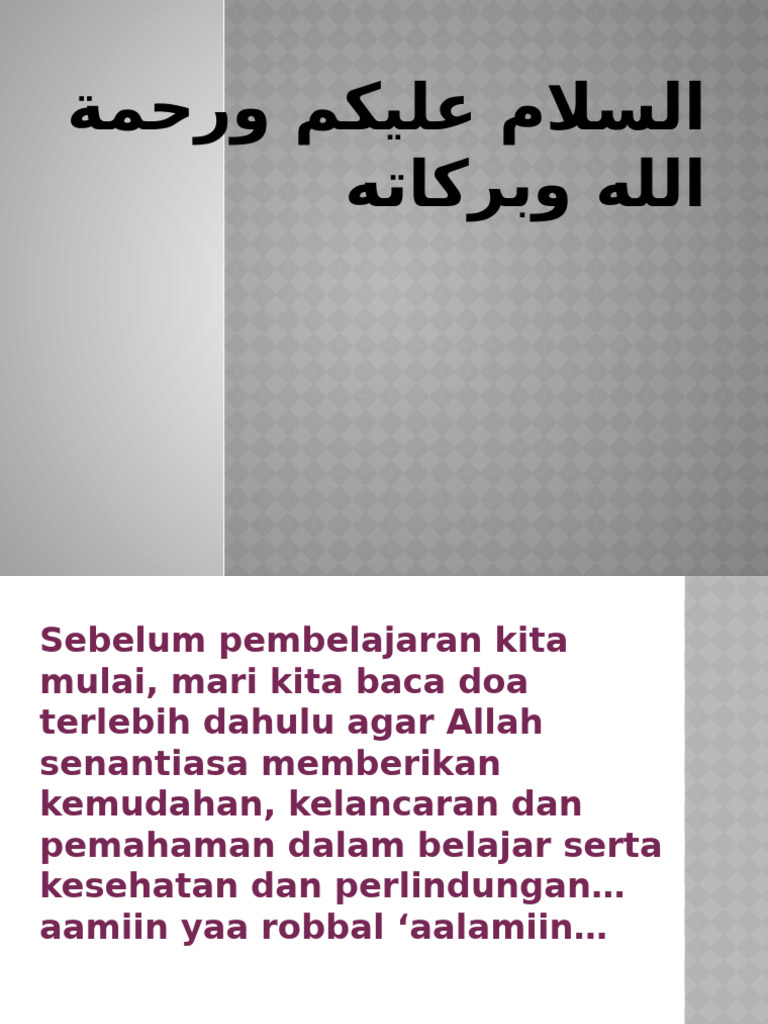 Fiqih Kelas 3 Bab Shalat Jamak Dan Qasar | PDF