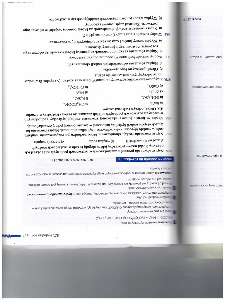 hydroliza soli | PDF