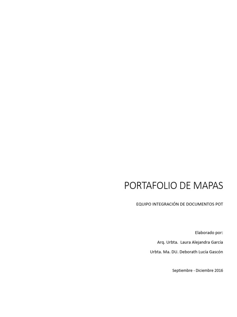 Anexo02 Portafolio de Mapas S&E | PDF | Bogotá | Entorno natural