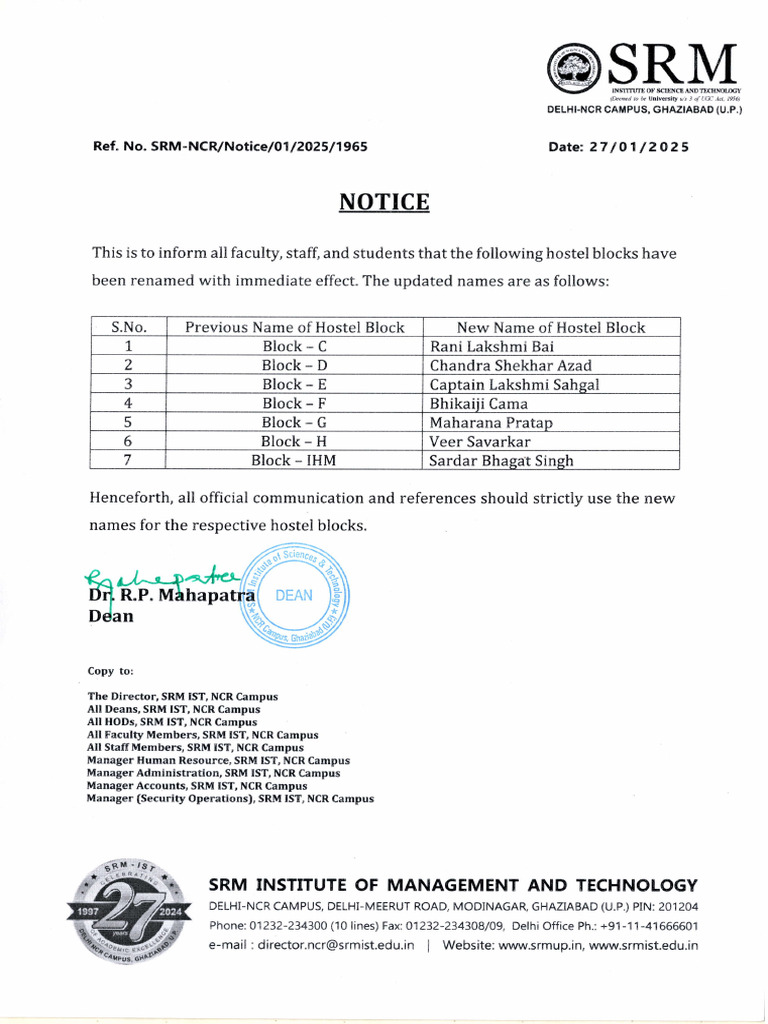 Notice - Hoslet Blocks Pharmacy | PDF
