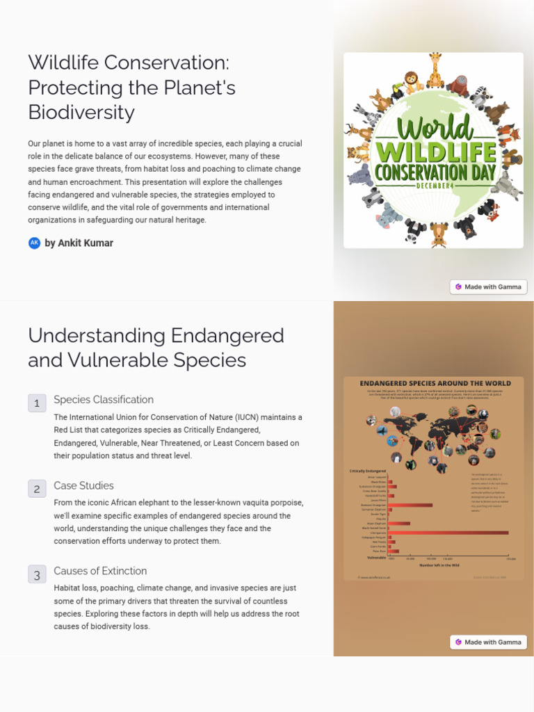 Wildlife-Conservation-Protecting-the-Planets-Biodiversity | PDF ...