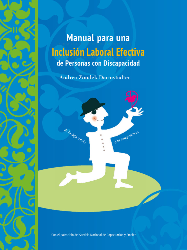 Manual para Una Inclusión Laboral Efectiva de PCD | PDF | Invalidez | Politica social