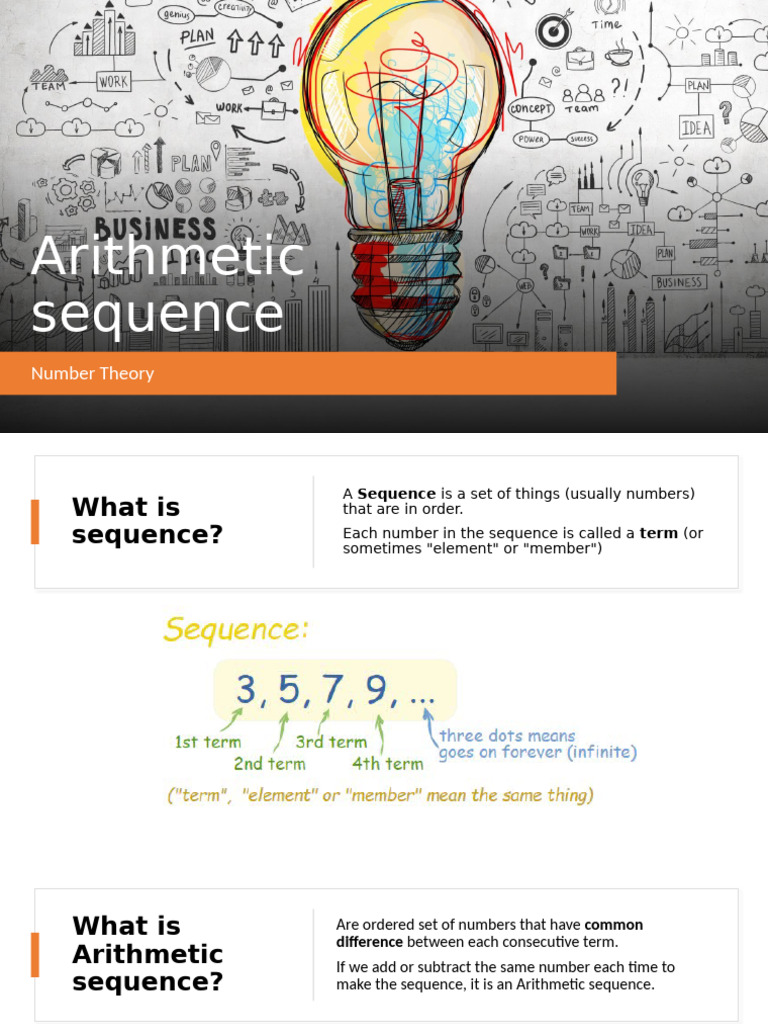 Arithmetic Sequence | PDF | Arithmetic | Mathematics