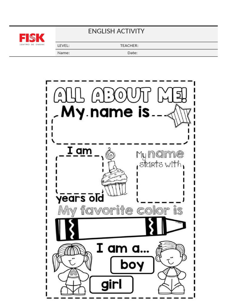 Fun Around Town Worksheet Welcome | PDF
