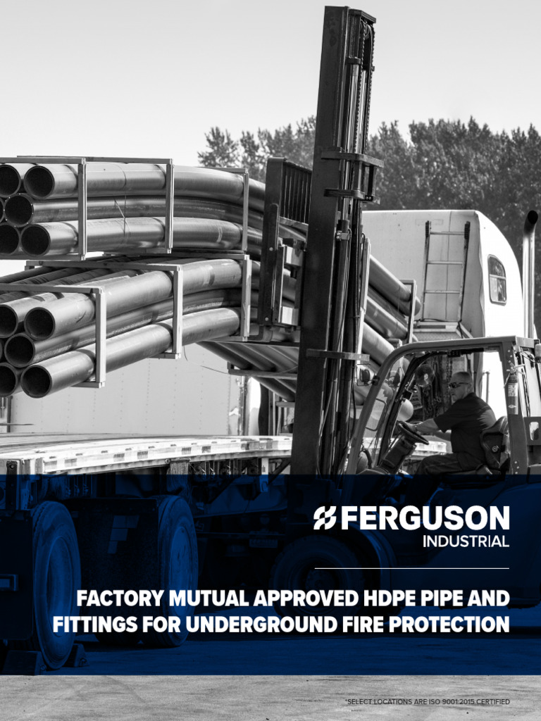 FI Brochure HDPE FM Catalog | PDF | Pipe (Fluid Conveyance) | Building Materials