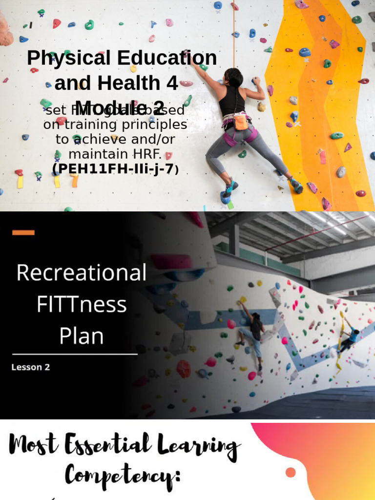 Physical Education and Health 4 Week 2 | PDF