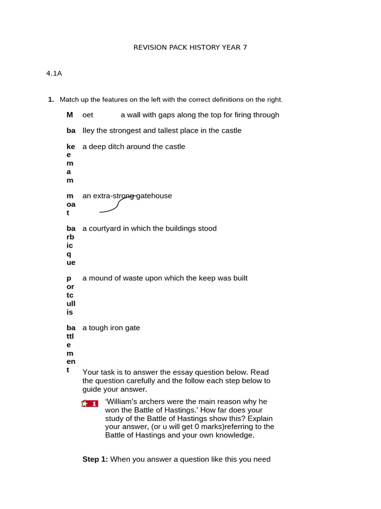 Revision Pack 7 History | PDF