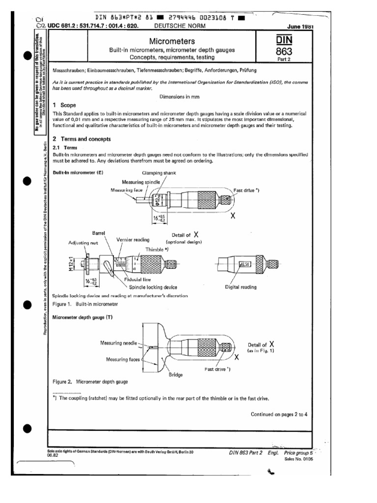 DIN Copyright Information Document | PDF