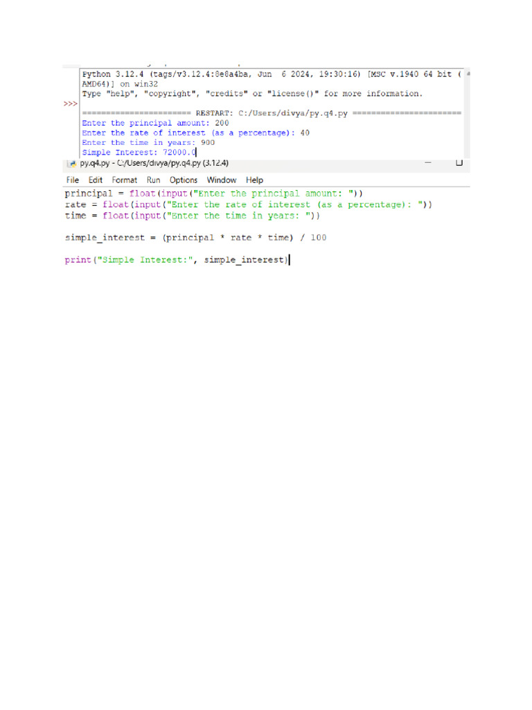 Computer Science Assignement 1 | PDF