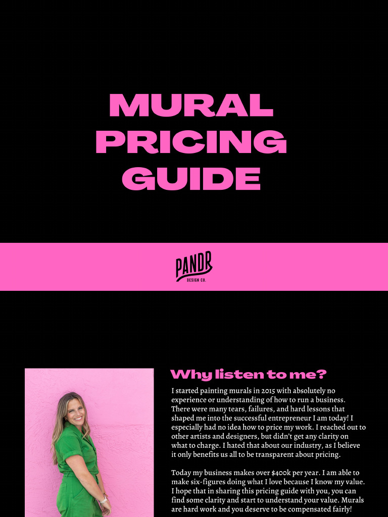 Pandr MuralPricingGuide | PDF