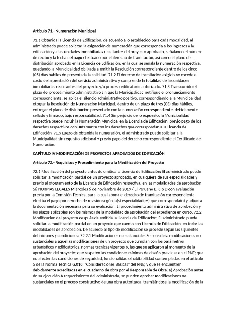 Artículo 71,72 | PDF