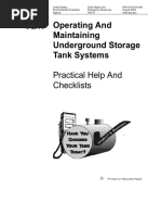 Aboveground Petroleum Storage Tanks: A Guide For Owners and Operators ...