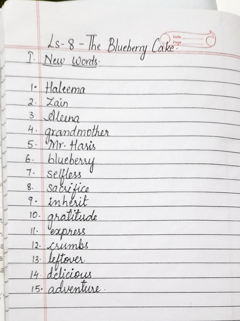 English Class 3 Lesson 8 | PDF