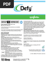 Axial Pro Product Label | PDF | Herbicide | Weed